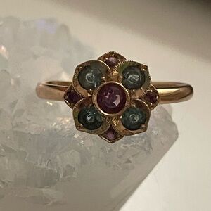 CRD | Jewelry | 4k Rose Gold Flower Ring | Poshmark